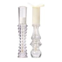 China 2.4ml Empty Slim Lip Gloss Tube Irregularity Plastic For Cosmetic Containers for sale