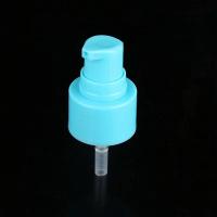 China Light Blue 20mm 410 Cream Dispenser Pump for Personal Care Bottles for sale