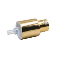 China All Aluminum 24/410 High End Cream Dispenser Pump for Skincare Packaging for sale
