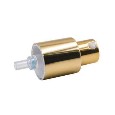 China All Aluminum 24/410 High End Cream Dispenser Pump for Skincare Packaging for sale