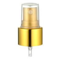 China Customized 20/410 24/410 28/410 Plastic Fine Mist Sprayer with Aluminum Skirt 100ml for sale