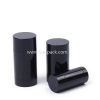 China Black AS Single Layer Deodorant Stick Container 15ml to 100ml for sale