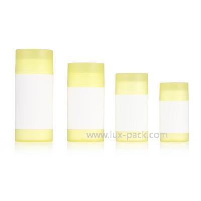China 30g 50g 75g Transparent Reusable Deodorant Stick Container for sale