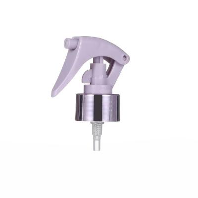 China Lavender Color Mini Trigger Sprayer with 24/410 Closure for Lightweight Personal Care for sale