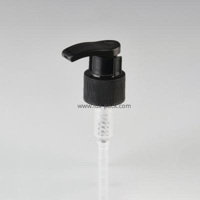 China Custom Color 24mm 28mm Shampoo Lotion Pump with Left-Right Lock for sale