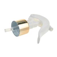 China White Shiny Electroplated Mini Trigger Sprayer with Hollow Cone Spraying Shape and BPA Free for Personal Care for sale