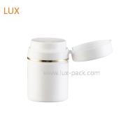China 50ml 100ml Clear Airless Pump Bottle for Cosmetic Packaging for sale