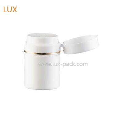 China 50ml 100ml Clear Airless Pump Bottle for Cosmetic Packaging for sale