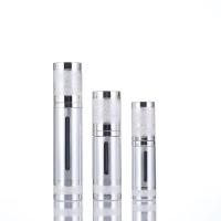 China Luxury Anodized Aluminum Airless Pump Bottle Bottle Empty Cosmetic Vacuum Premium Skincare Serum Container  Multiple Capacity for sale