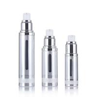 China Luxury Anodized Aluminum Airless Pump Bottle Bottle Empty Cosmetic Vacuum Premium Skincare Serum Container  Multiple Capacity for sale