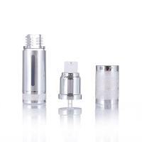 China Luxury Anodized Aluminum Airless Pump Bottle Bottle Empty Cosmetic Vacuum Premium Skincare Serum Container  Multiple Capacity for sale