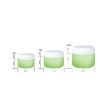 China Custom Plastic PP Cream Jar 50g 100g 200g Capacity for Cosmetics and Personal Care Products for sale