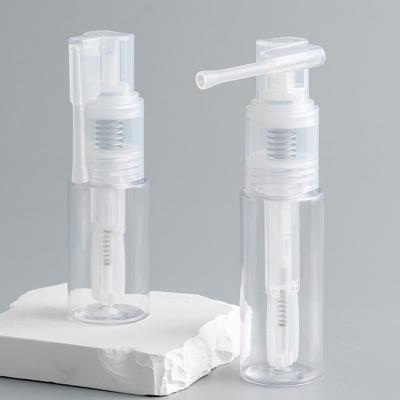 China Wholesale Plastic PET Bottle with Powder Spray Pump Head 14ml to 60ml Sizes for Mess-Free Application for sale