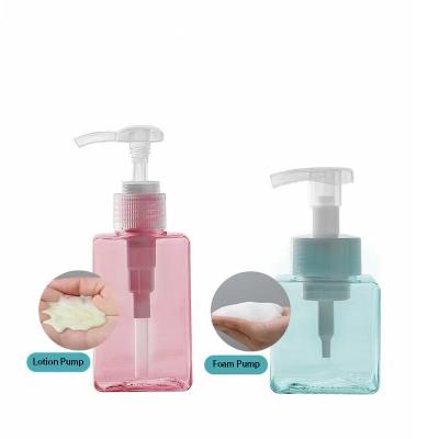 China Customized 100ml-500ml Plastic Pump Bottle for Shampoo Lotion Cosmetic Liquid for sale