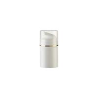 China 50ml Refillable Airless Pump Bottle PP Plastic Custom Color Printing for Skincare Cosmetics for sale