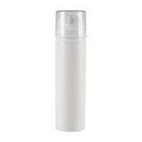 China Wholesale Square PP Airless Bottle with Plug and Over Cap for Customized Printing Cosmetic Packaging for sale