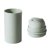 China 50ml Refillable Airless Pump Bottle PP Plastic Custom Color Printing for Skincare Cosmetics for sale