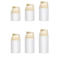 China Custom PP Airless Pump Bottle 30ml 50ml Vacuum Dispenser for 100% Evacuation for sale