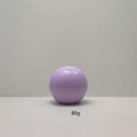 China Custom Color 5g-80g Lightweight Spherical Plastic Cream Jar 100% Fresh PET 20 Days Lead Time for sale
