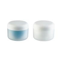 China Custom Color Matt PP Plastic Cream Jar 100ml PET 20 Days Lead Time Cosmetic Packaging for sale