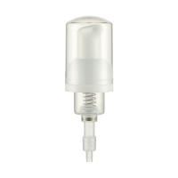 China 28mm Plastic Foam Dispenser Pump with Special Nozzle 100ml Capacity for Custom Skincare for sale