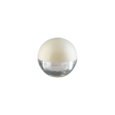 China Plastic Cream Jar 5g 25g 50g 80g Egg Ball Shape for Cosmetic Skincare Packaging CP-16-M for sale