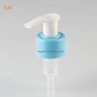 China Custom Color A Type Cap Plastic Lotion Pump with Oxidation Prevention and Customized Printing for sale
