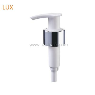China Custom Color Left-Right Lotion Pump with 20mm Aluminum Closure for 30ml Travel-Sized Luxury Liquids for sale