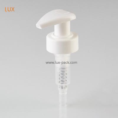 China Custom B Type 304 Spring Lotion Pump with Closure Spring Inside for Hygienic Dispensing for sale