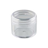 China Wholesale Small Size PET Plastic Cream Jar 5g to 100g MOQ 10000pcs for Easy Carry for sale