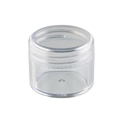 China Wholesale Small Size PET Plastic Cream Jar 5g to 100g MOQ 10000pcs for Easy Carry for sale
