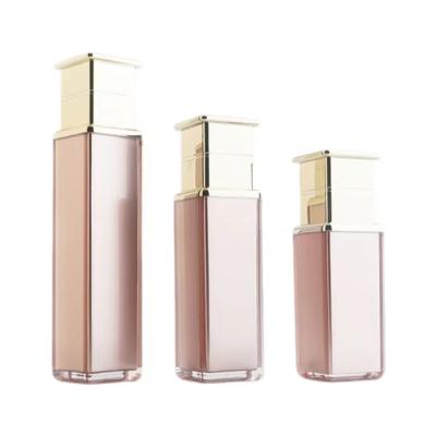 China Luxury Acrylic Lotion Bottles with Cream Pump Dispenser in 30g 50g 100g Sizes for Cosmetic Packaging for sale