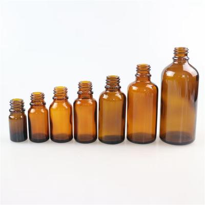 China Amber Brown YB Glass Bottles for Essential Oils - 5ml to 200ml Sizes with UV Protection and Inert Properties for sale