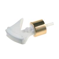 China White Shiny Electroplated Mini Trigger Sprayer with Hollow Cone Spraying Shape and BPA Free for Personal Care for sale