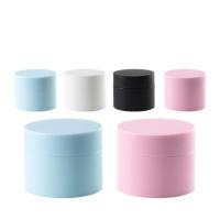 China Wholesale 15g PP Cylinder Cream Jar Empty Cosmetic Container for Eye and Skin Care OEM for sale