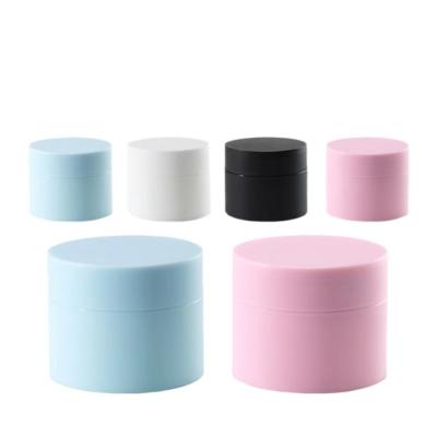 China Wholesale 15g PP Cylinder Cream Jar Empty Cosmetic Container for Eye and Skin Care OEM for sale