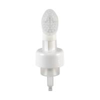 China 42mm Refillable Foam Pump Dispenser Silicone Brush Silkscreen Printing for Skincare for sale