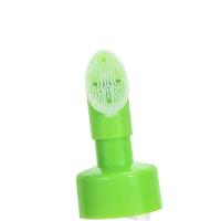 China 42mm Refillable Foam Pump Dispenser Silicone Brush Silkscreen Printing for Skincare for sale