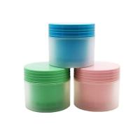 China Wholesale 80g PP Matte Double Shell Cream Jar Custom Color Cosmetic Packaging for sale