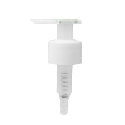 China Plastic Lotion Pump 24mm 28mm Non Spill Seal Custom Tube Length for Liquid Soap Bottles for sale