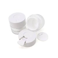 China 15g 30g 50g Leakproof Plastic Cream Jar Customizable Colors for Skincare Cosmetic Use for sale