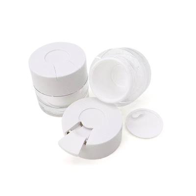 China 15g 30g 50g Leakproof Plastic Cream Jar Customizable Colors for Skincare Cosmetic Use for sale