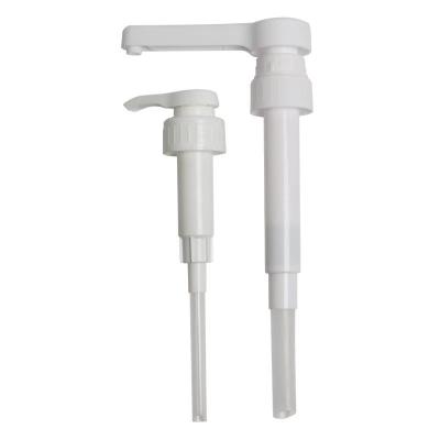 China Wholesale 28mm 33mm Food Grade Syrup Pump Dispenser 8CC 10CC Dosage for Viscous Liquids for sale