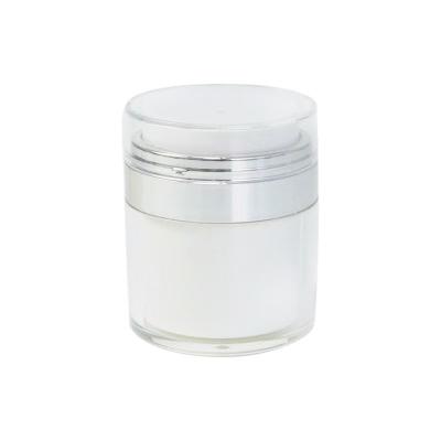 China 50g Acrylic Airless Pump Bottle with Replaceable Plastic Liner for Premium Skin Care Creams for sale