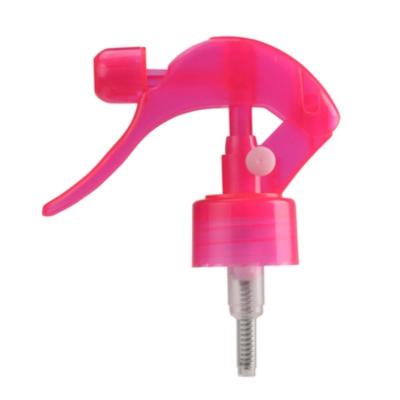 China 24/410 28/410 Big Head Liquid Dispenser Atomizer Smooth Closure Big Dosage Long Trigger Button Type Mini Trigger Sprayer for Kitchen Cleaning for sale