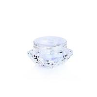 China PS Plastic Cream Jar 3g 5g Portable Travel Size with Multiple Colors and Silk Printing Customization for sale
