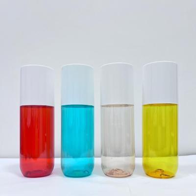China 150ml Cylinder PET Plastic Bottle Leakproof for Cosmetic Liquids Lotions for sale