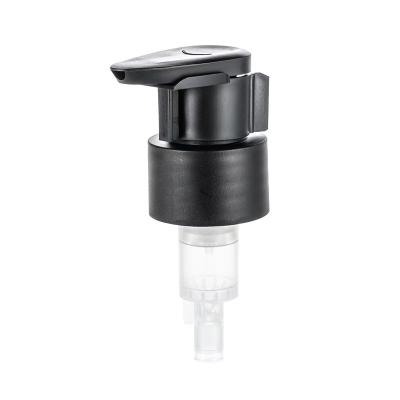 China Matte Mold Head Plastic Lotion Pump 24/410 28/410 Neck Clip Attachment Hygienic Dispensing for sale