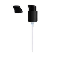 China Half Cap Design 18mm 20mm 24mm Plastic Cream Dispenser Pump Leak Proof Cosmetic Pump for Home Salon for sale