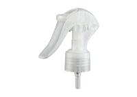 China Transparent Mini Upside Down Trigger Sprayer 24/410 with Multiple Closure Options for Cosmetic and Cleaning Applications for sale